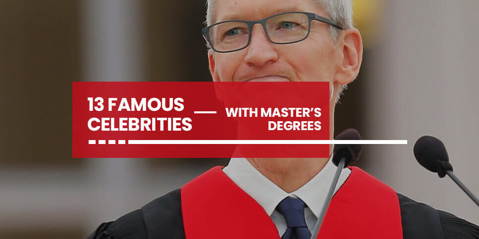 13 Famous Celebrities with Masters Degrees That Surprise You