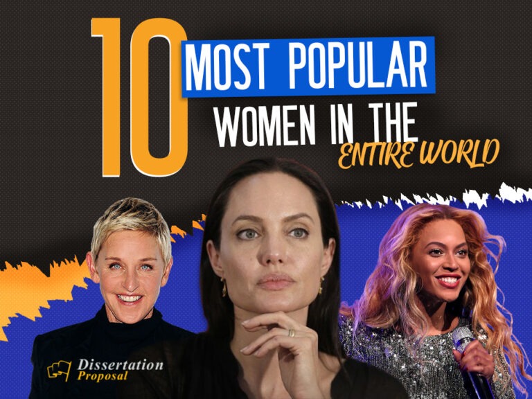 Top 10 Most Popular Women In The Entire World
